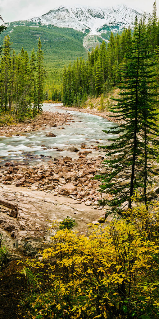 “Sunwapta River” – Howard Blichfeldt Photography